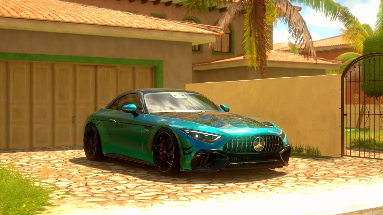 Forza Horizon 5 Mercedes SL63 AMG Mansory street cruising (Logitech ...