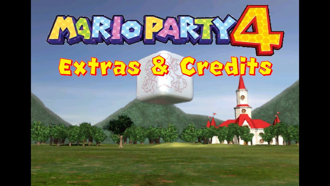 Let's Play Mario Party 4 - Extras & Credits - YouTube