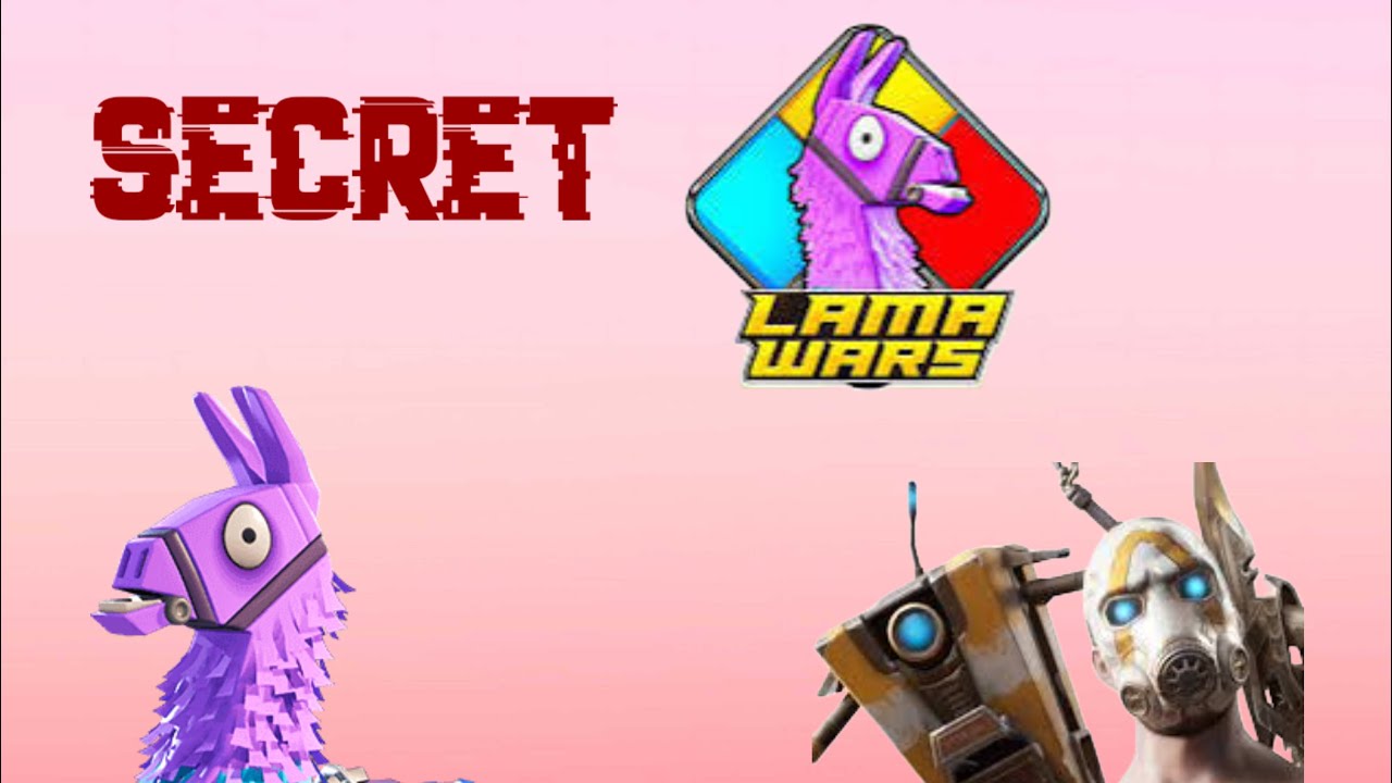 On vous montres les secret de la lama wars - YouTube