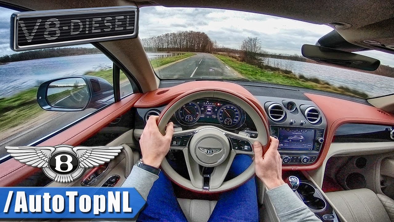 Bentley Bentayga V8 Diesel POV Test Drive by AutoTopNL - YouTube