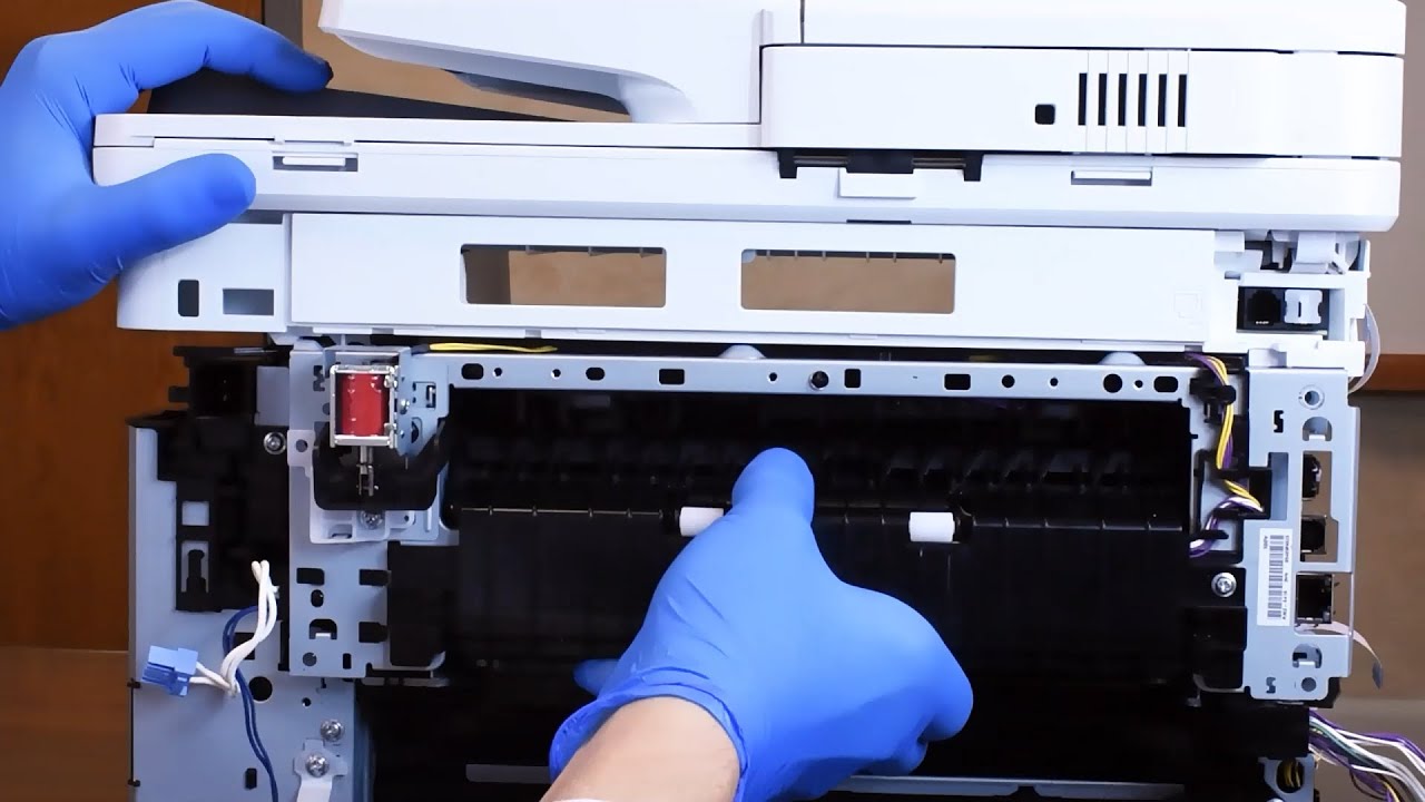 RM2-1833/RM2-6460 Fusing Assembly Replacement - YouTube