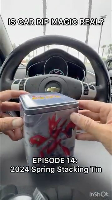 CAR RIP MAGIC REAL? Episode 14: 2024 Spring Stacking Tin #pokemon #rip ...