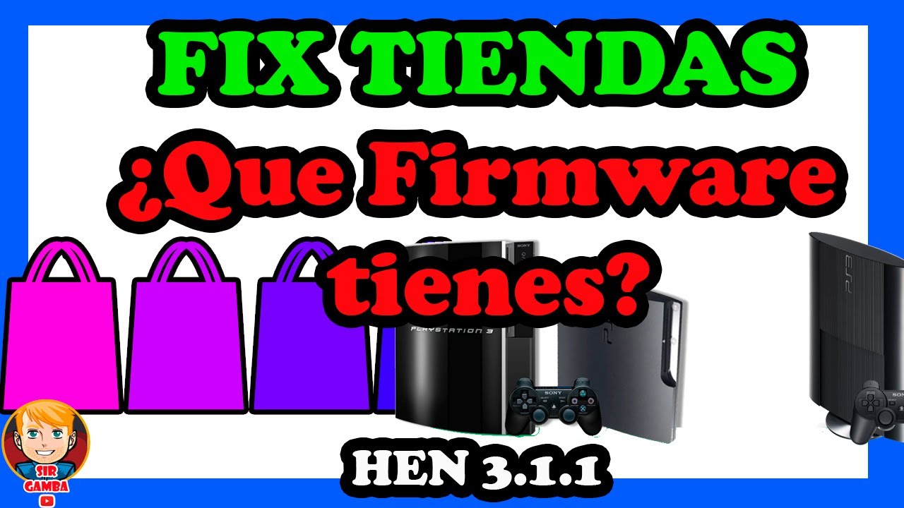 🤔 ¿CUAL TIENES? PS3 HEN FIX MULTISTORE Firmware 4.88 o 4.89 - YouTube