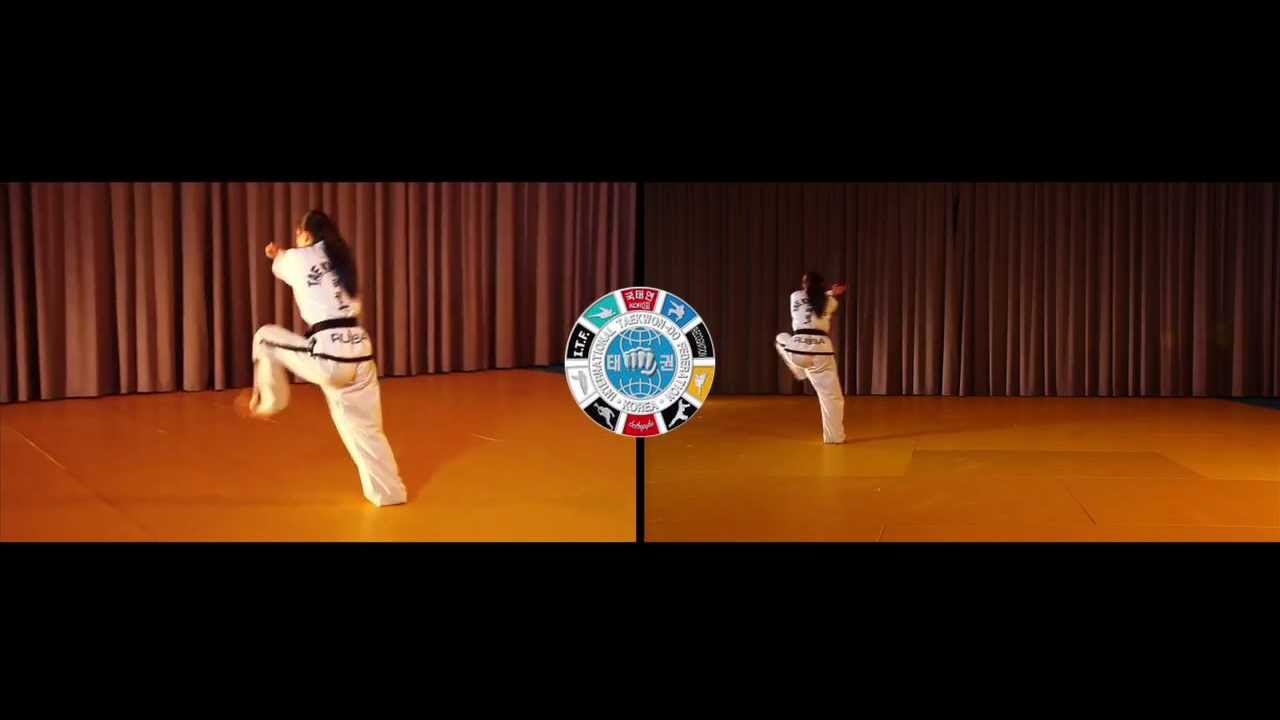 MOON-MOO, Alexandra Kan (Russia), 4 Dan, Taekwon-do (ITF), 21 Tul ...