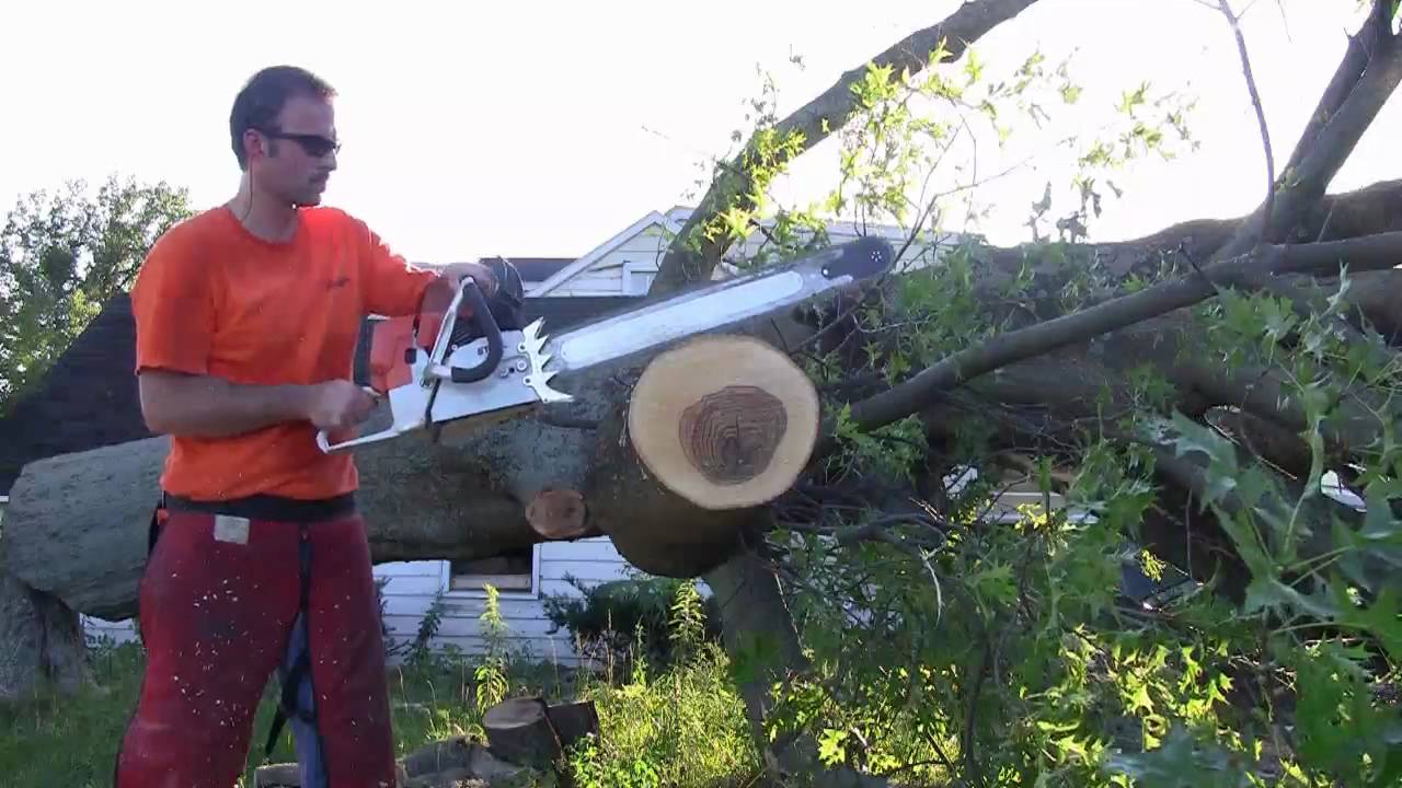 Stihl MS440 - YouTube