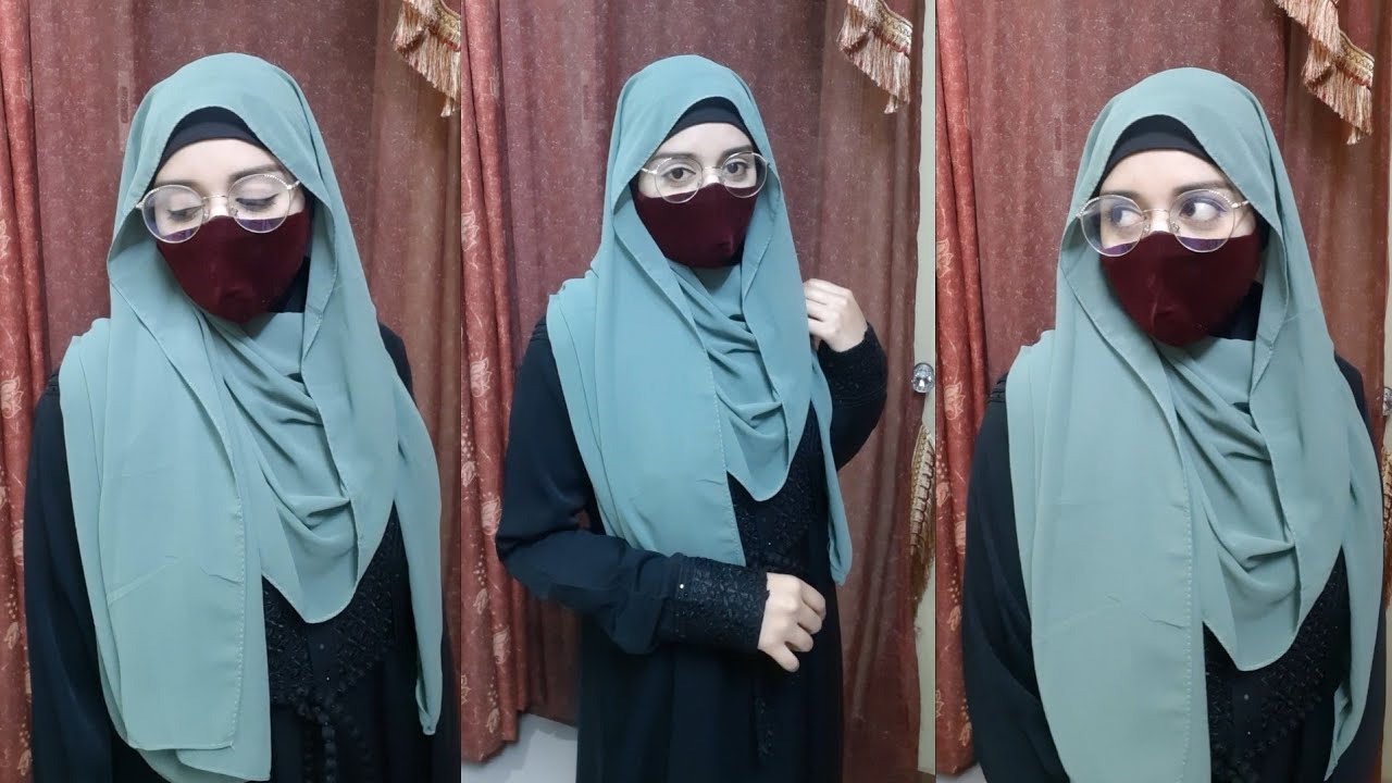 How To Style Hijab With Glasses |Flowy Hijab Style | Trending Hijab ...