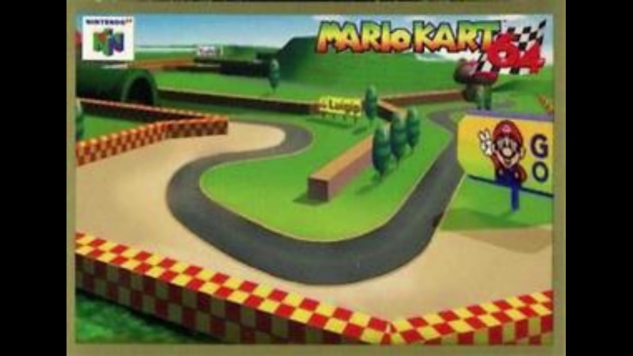 Mario Kart 64 - Mario Raceway - 8-Bit - YouTube