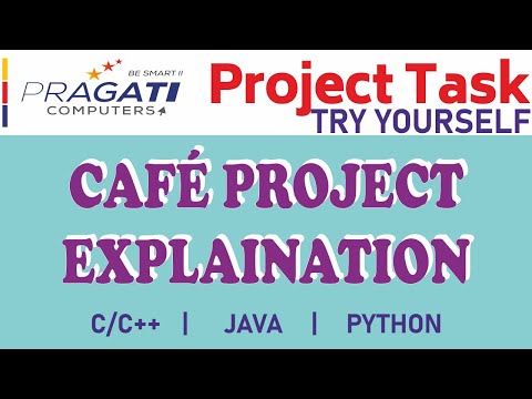 Project of Café Management in C++ | Coffee Bar - YouTube