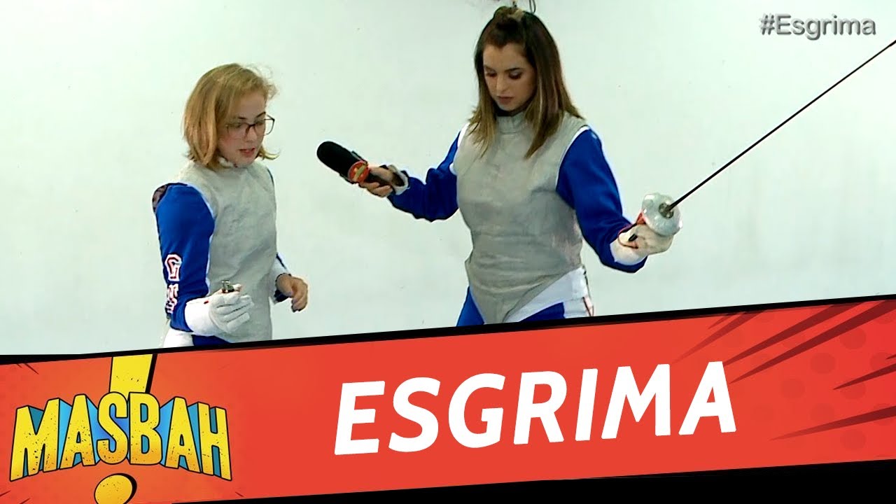 Aprendendo a prática da esgrima - MasBah! - 06/04/19 - YouTube