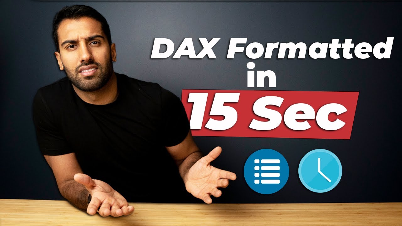 BEST Way To Format Power BI DAX In 15 Seconds YouTube BEST Way To Format Power BI DAX In 15 Seconds YouTube