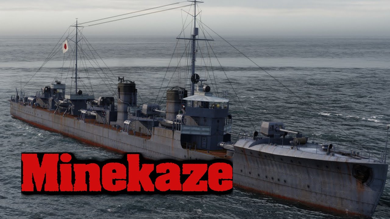 Minekaze (Destroyer) #013 - World of Warships - YouTube