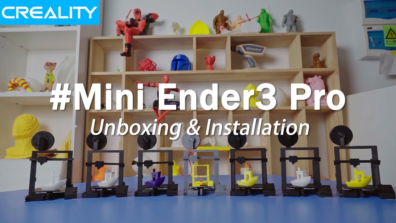 Creality the Newest 3D printer Mini Ender 3 Pro in 2020!!! - YouTube