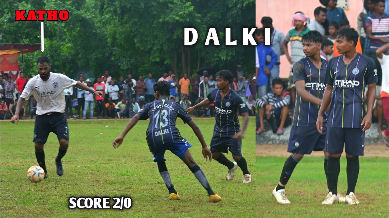 2/0 🔥 Quater Final ( knockout Football Tournament ) Dalki 🆚 Laing ...