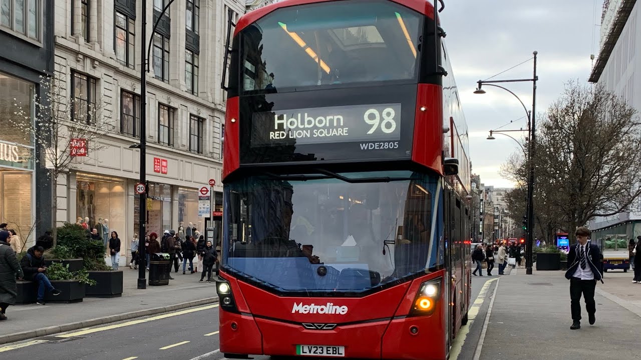 *Transferred From EW To AC* LV23 EBL Metroline Travel 23Reg Wright ...