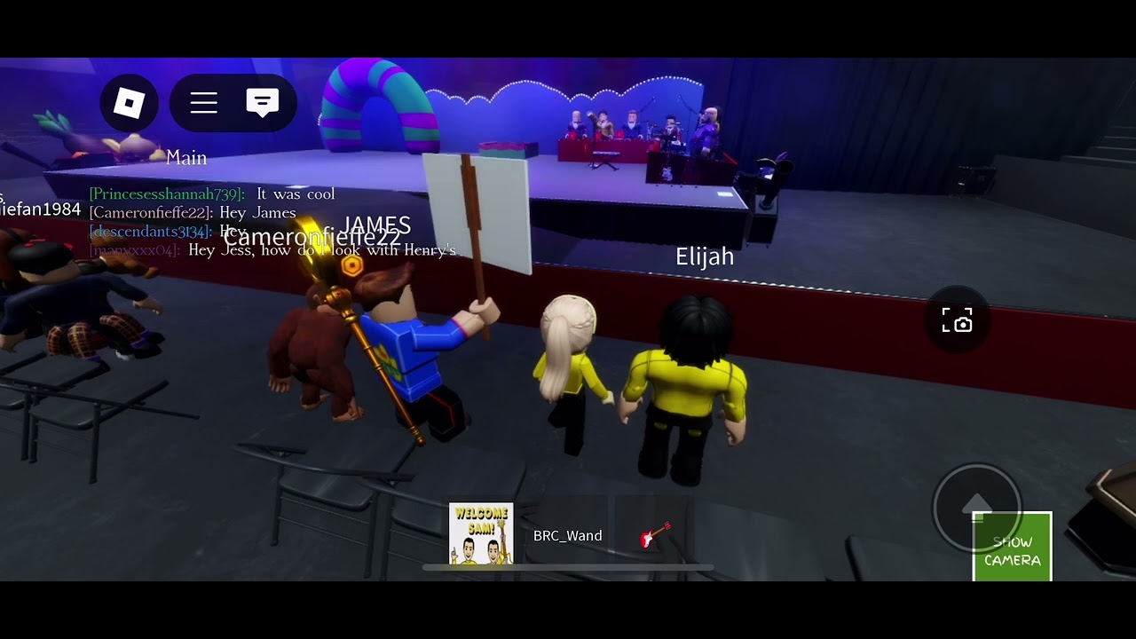 Waiting for act 2 the last show of lights, camera action tour🤩 ️💛💙💜 ...