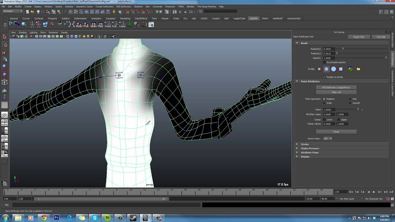 ART Preview: Rigging a Torso - YouTube