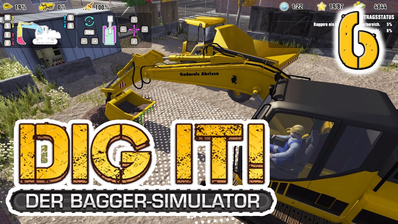 DIG IT! Der Bagger Simulator #6 Ein Spielplatz mit Muldenkipper Lets ...