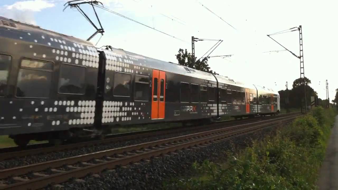 Eurobahn Flirt Doppeltraktion mit RRX Sonderlackierung - YouTube