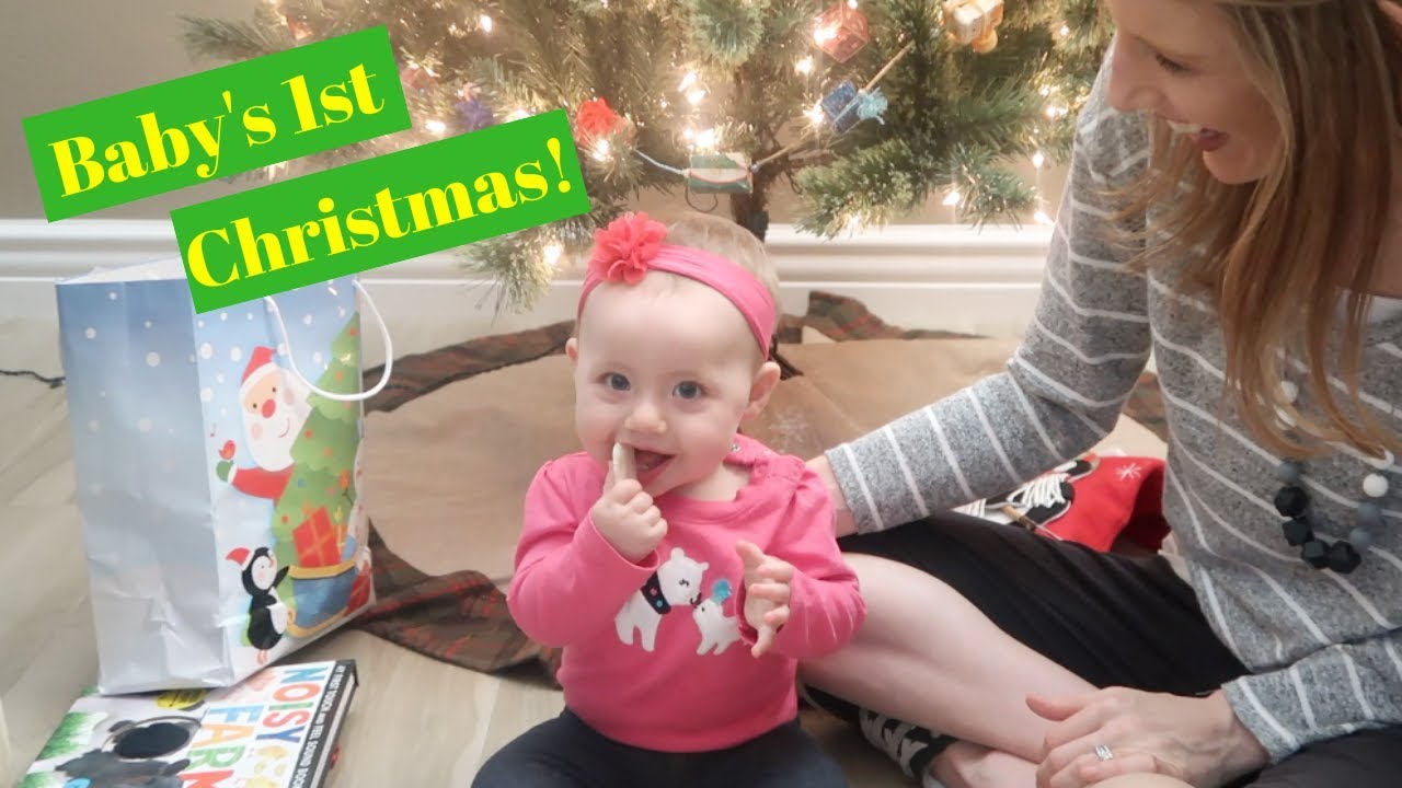 Baby's First Christmas! - YouTube