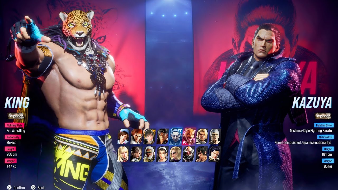 Tekken 8 - All Characters List & Select Animations PS5 - YouTube