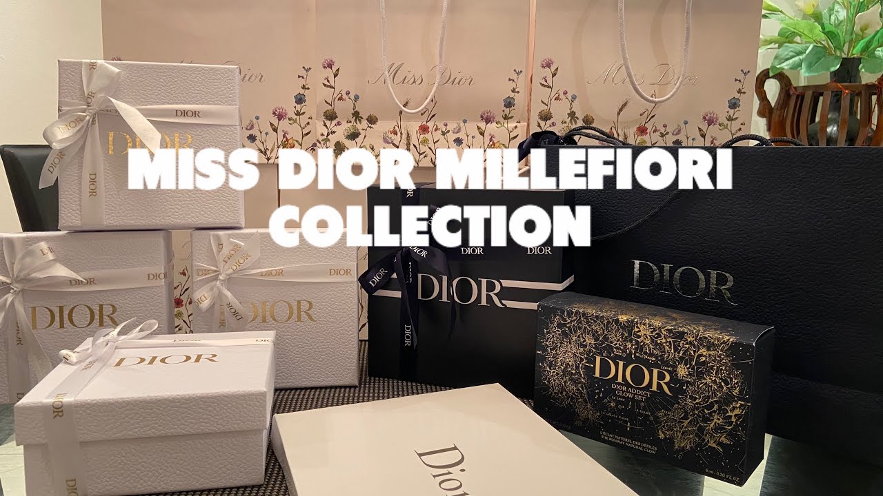 Unboxing Limited Edition Miss Dior Millefiori Collection And Holiday ...
