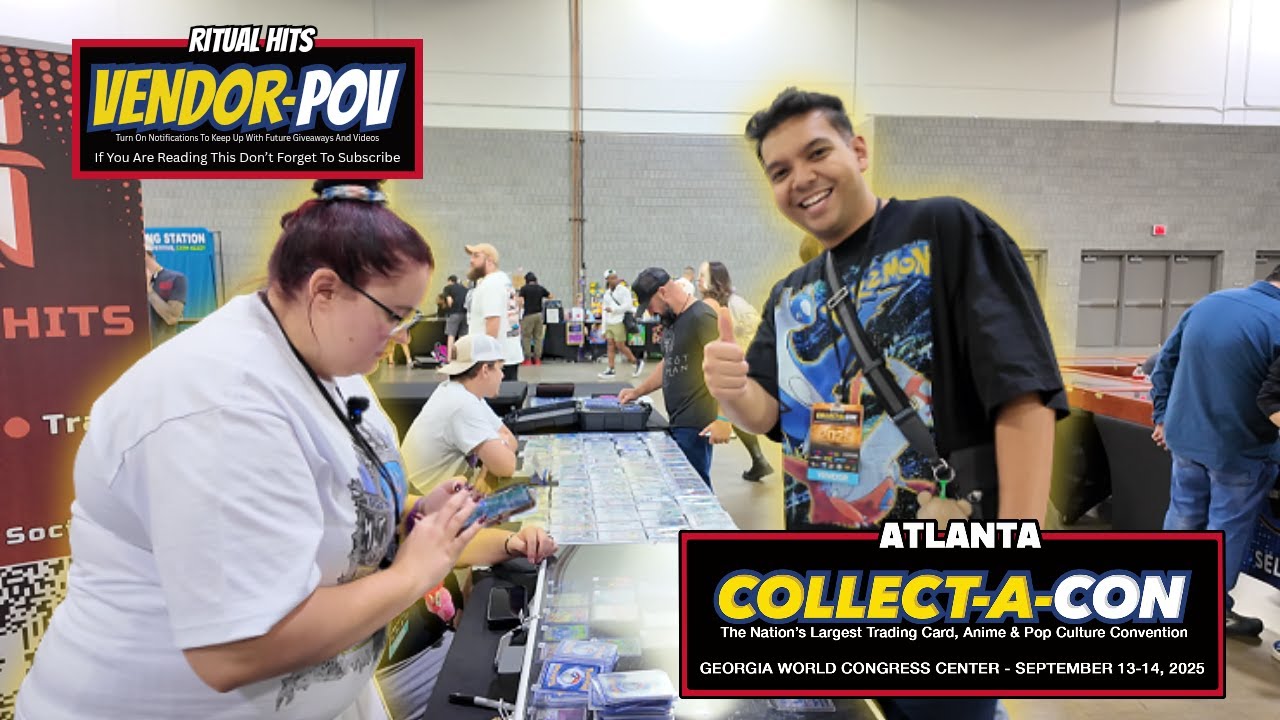 The Day We SOLD EVERYTHING at Atlanta 2 Collectacon | Pokémon Vendor ...