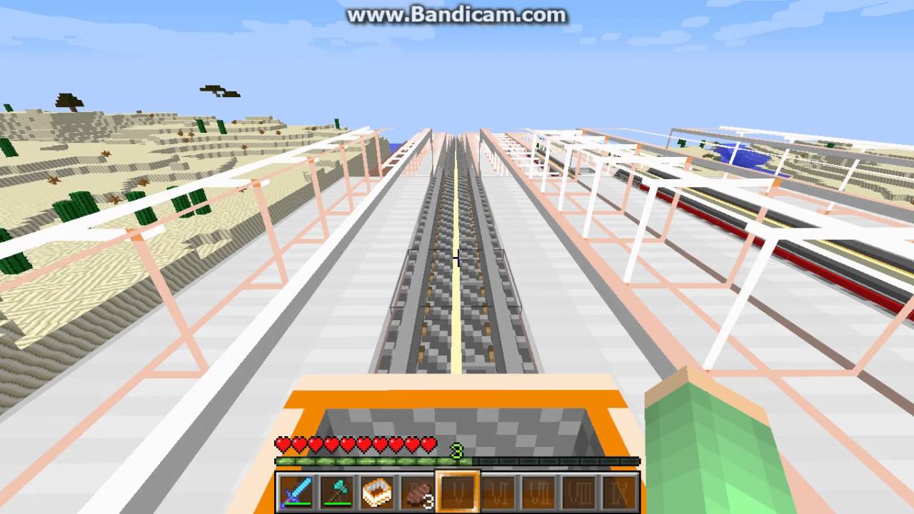 [Minecraft] [Nazca Railway] Alpha 線 護獸區- 大都會 - YouTube