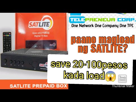 paano mag load ng satlite | save 20 to 100 pesos #satliteload#satlite # ...