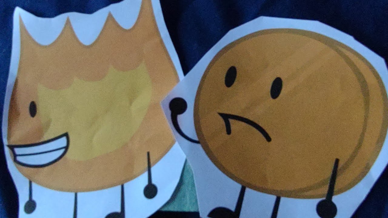 BFDI 9 but it's retold with paper cut outs - YouTube