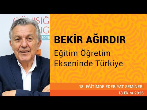 Bekir Ağırdır | Eğitim Öğretim Ekseninde Türkiye | #ees18