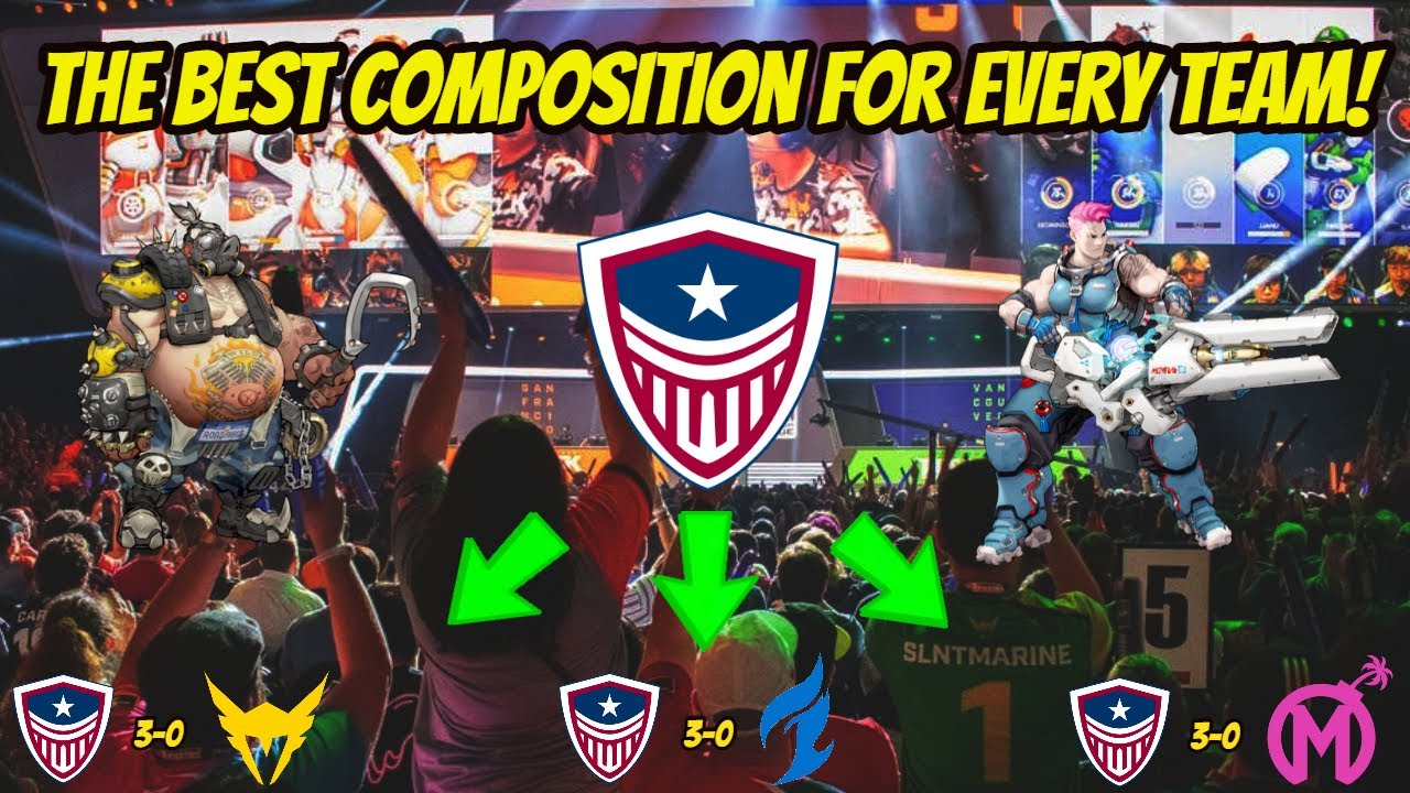 The Best Composition For Every Team Overwatch League Season 3 - YouTube