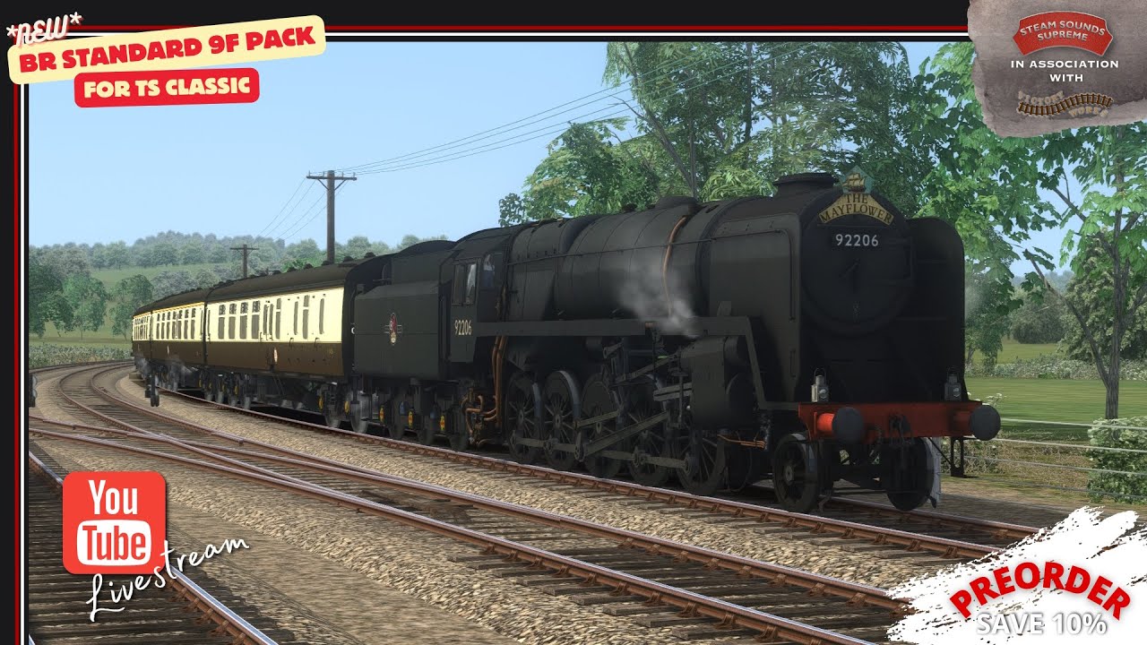 *NEW* BR Standard 9F Pack | Feature Live Event - YouTube