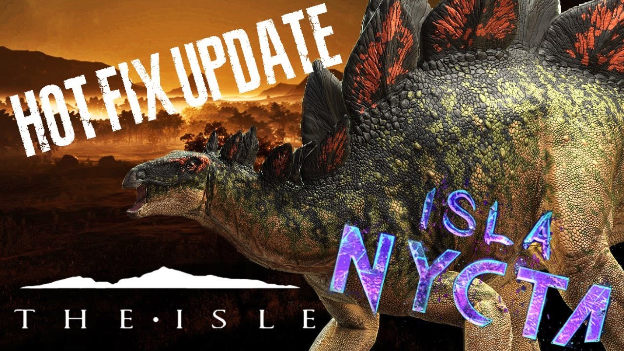 Hot Fix Update: Map Resized Up | Stegosaurus Gameplay | Isla Nycta ...