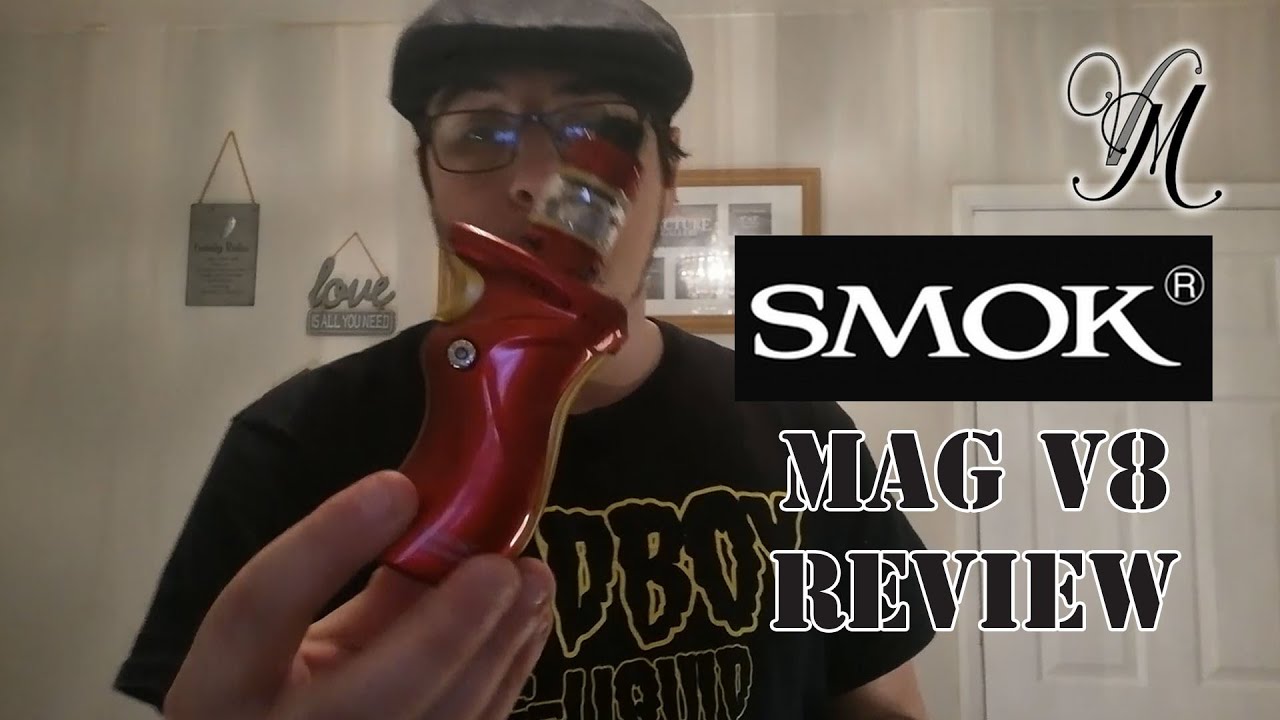 Smok Mag V8 Kit Review | Semi Mech Mod - YouTube
