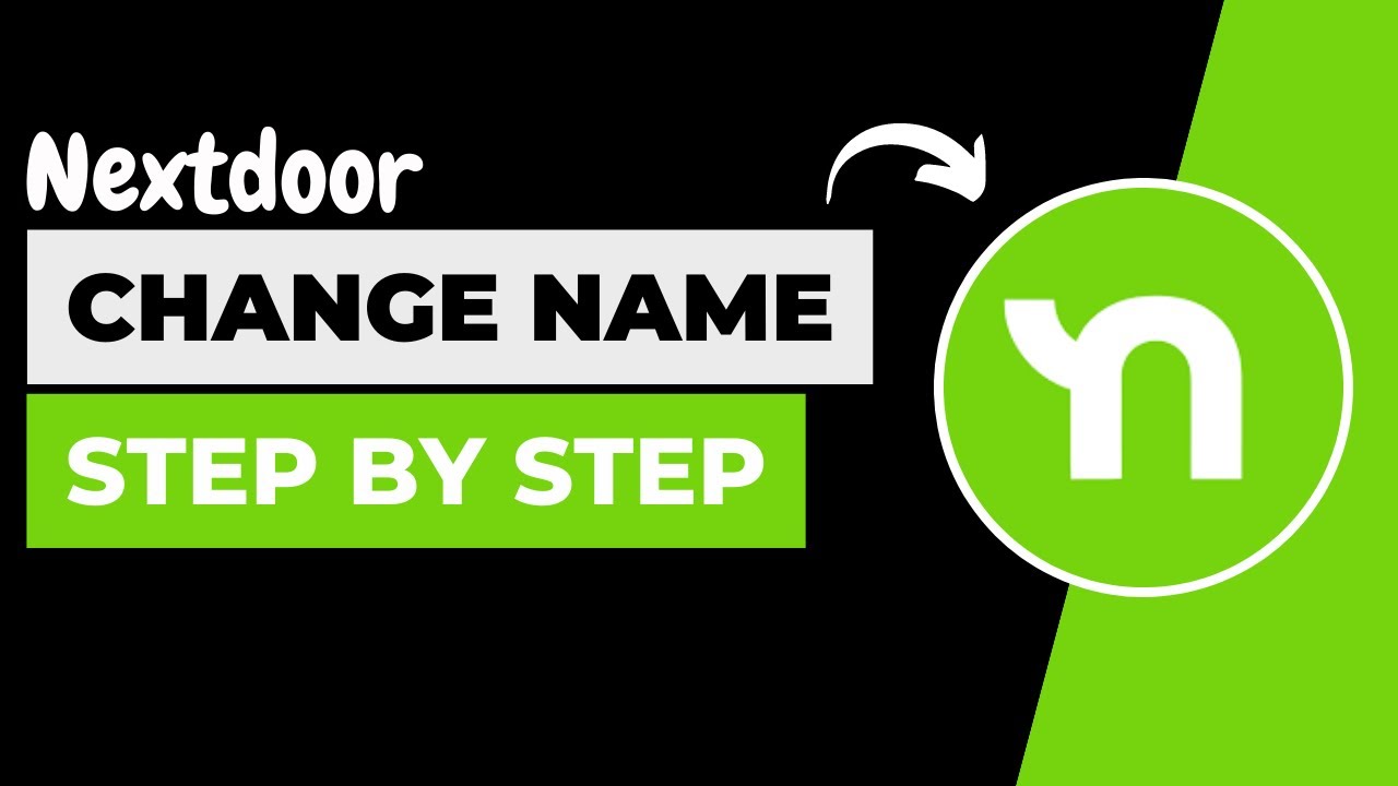 How to Change Your Name on Nextdoor !! Change your Neighborhood Name on Nextdoor 2023 - YouTube