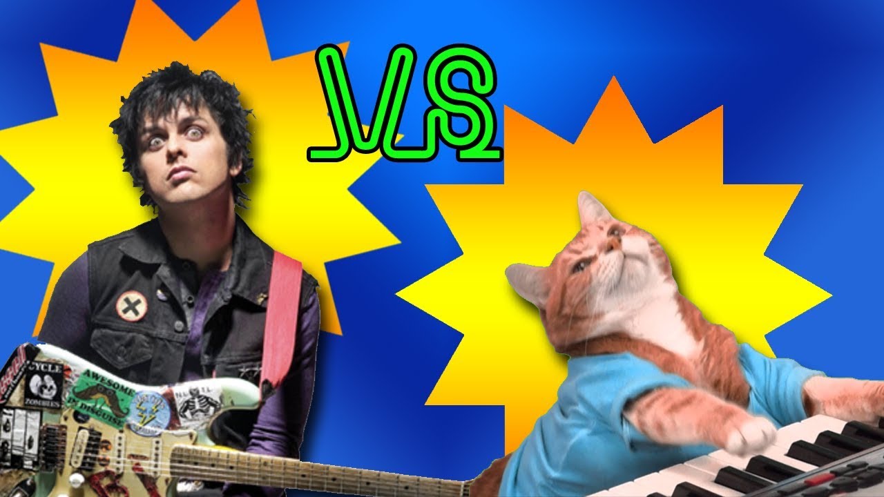 Keyboard Cat vs Billie Joe Armstrong - YouTube