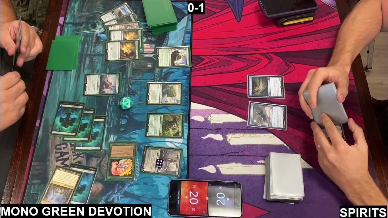 Pioneer - Mono Green Devotion Vs Spirits - YouTube