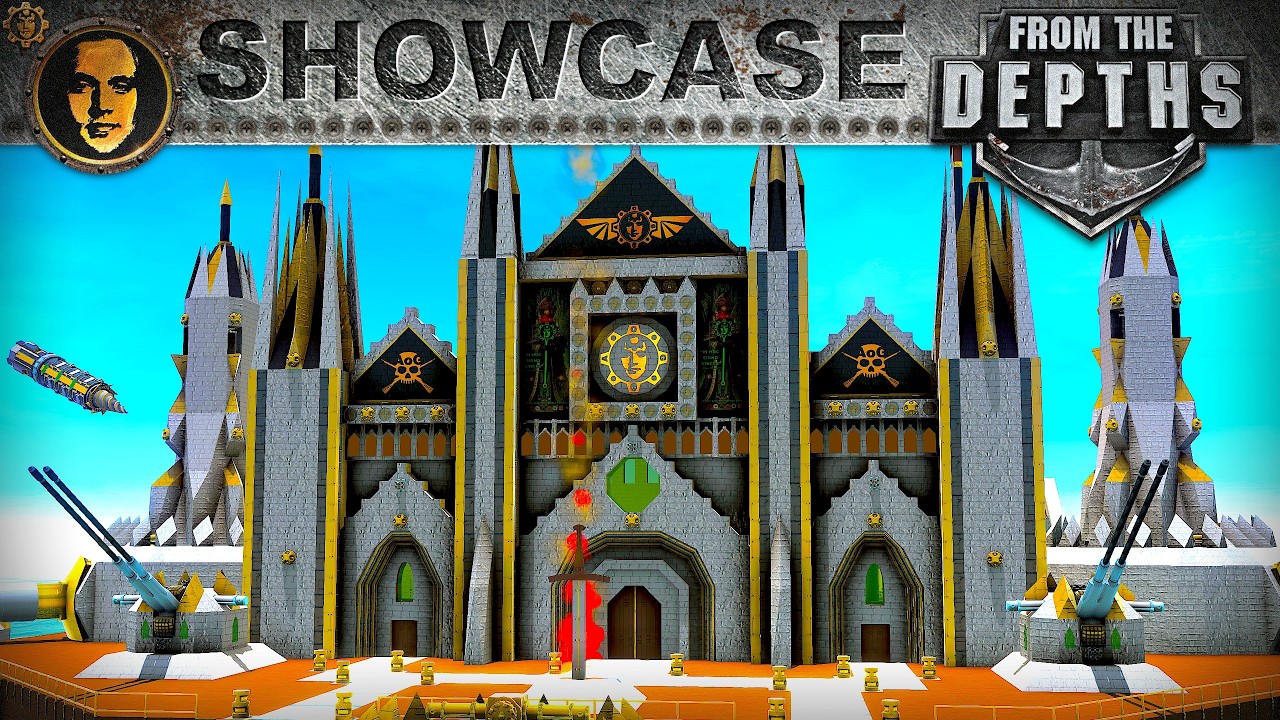 Sword of the Ecclesiarch Fleet Showcase - From the Depths - YouTube