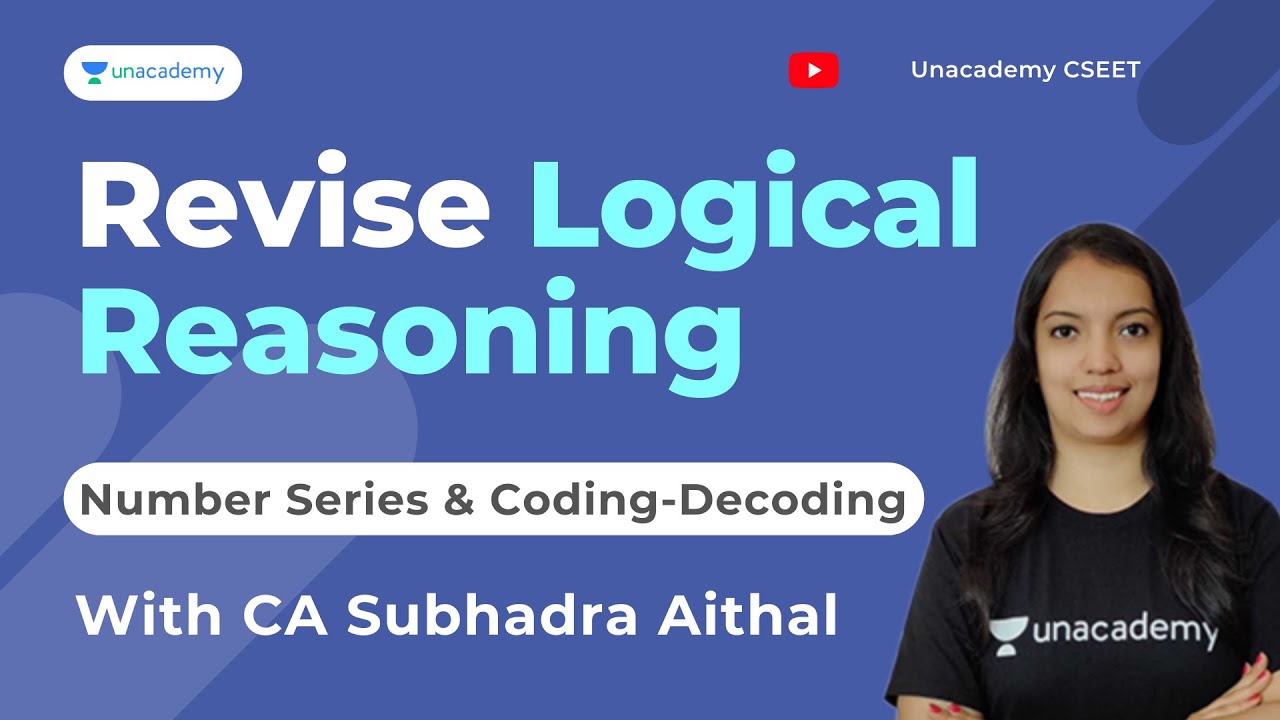 Number Series Coding Decoding Complete Revision CA Subhadra Number Series Coding Decoding Complete Revision CA Subhadra