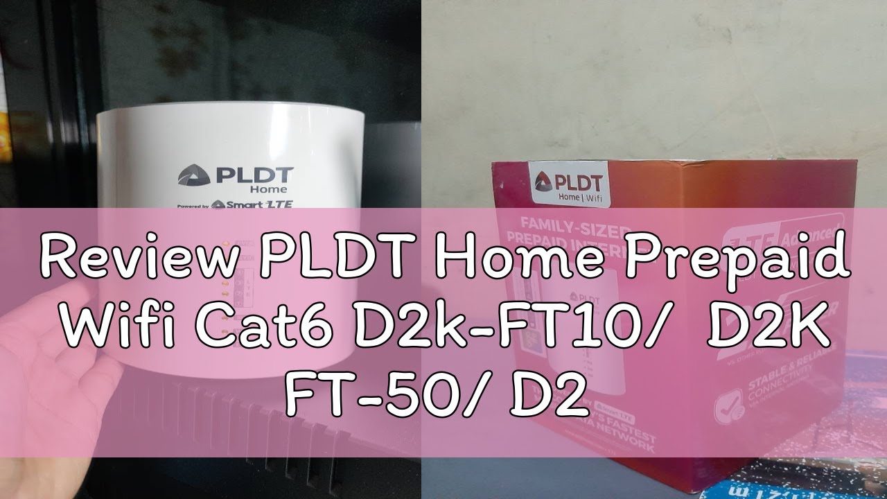 Review PLDT Home Prepaid Wifi Cat6 D2k-FT10/ D2K FT-50/ D2 (greenpacket ...