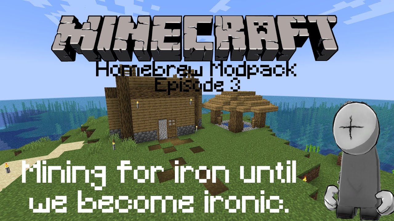 Mining For Iron In Minecraft Until It Becomes Ironic. - YouTube