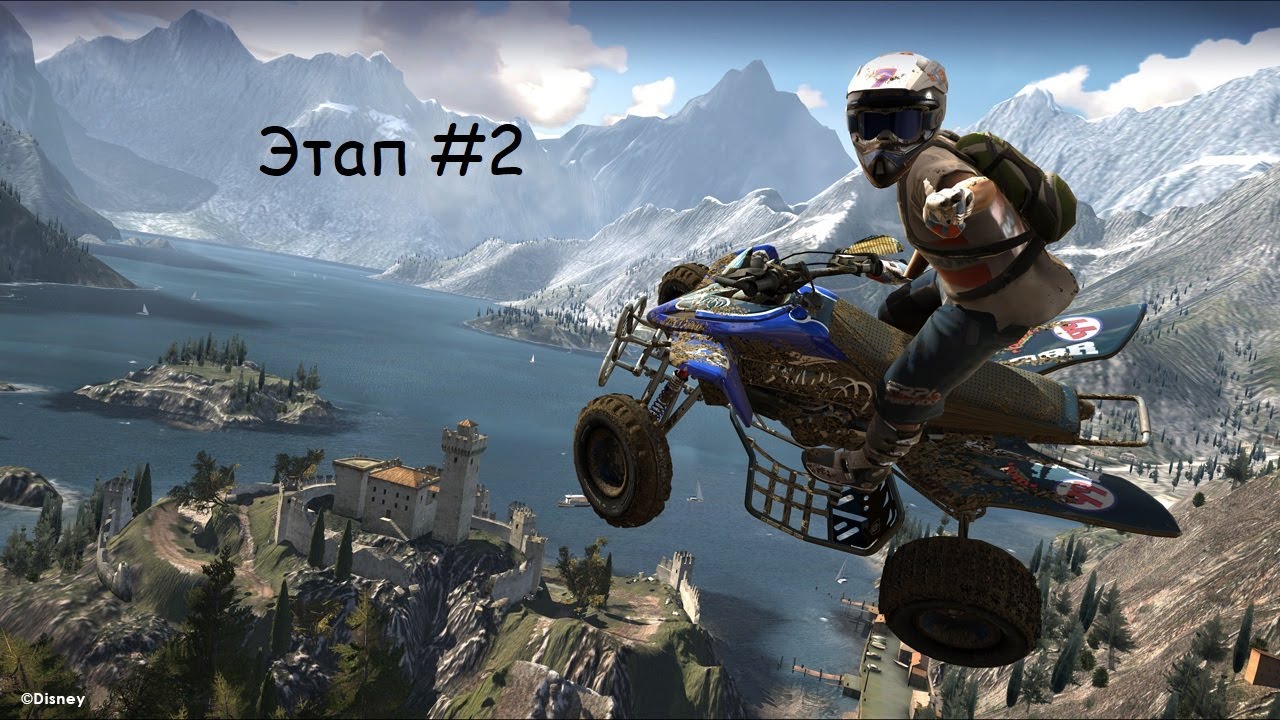 Этап #2! Экстремальные гонки на квадроциклах! Pure, прохождение игры ...