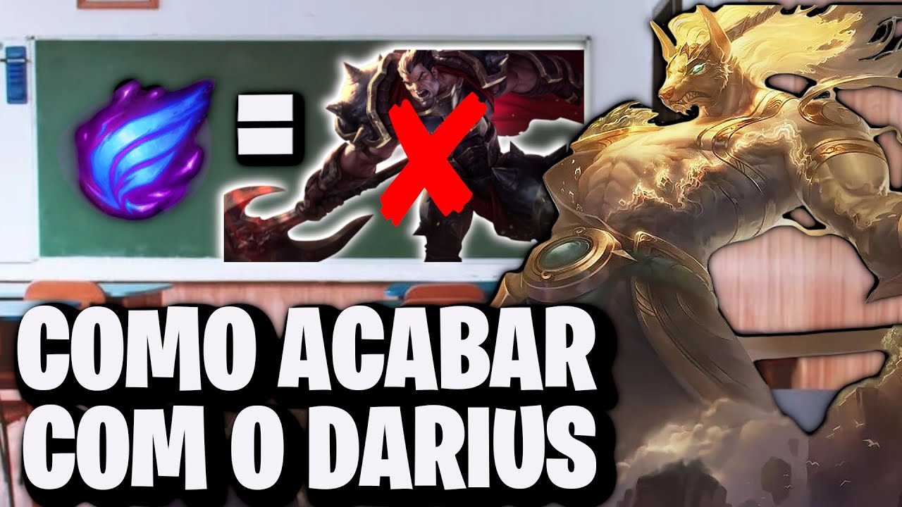 O Jeito Certo De Se Jogar Contra Darius Nasus Vs Darius League Of