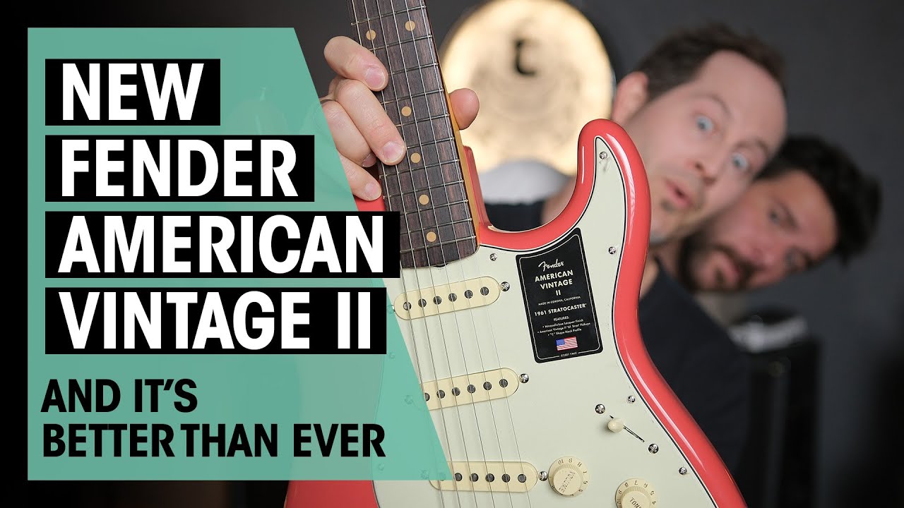 NEW Fender American Vintage II Guitars | Vintera and Custom Shop ...