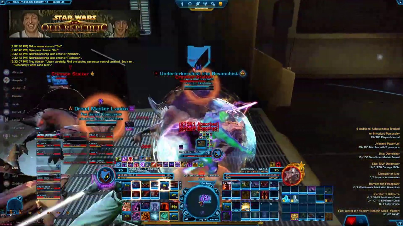 SWTOR: Dxun 16HM 2/6 Auxiliary Shield Generator Shed (Assassin Tank PoV ...