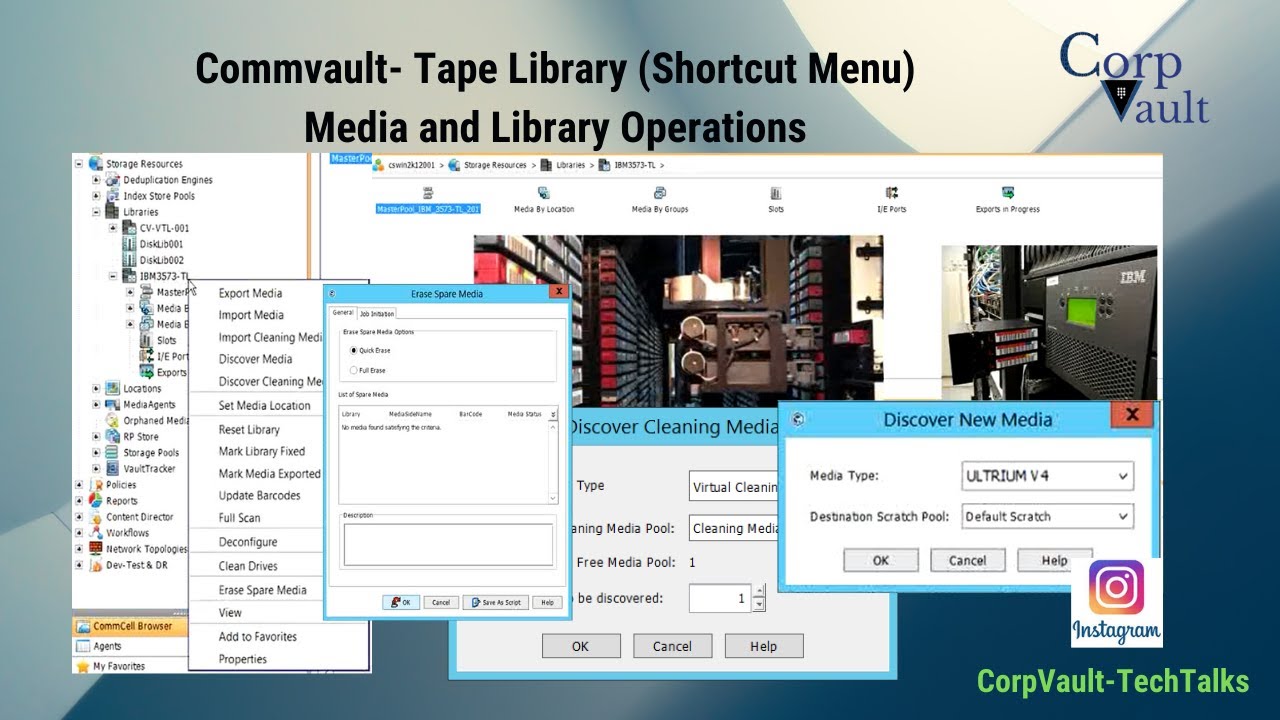 Commvault Tape Library Shortcut Menu Media and Library commvault-tape-library-shortcut-menu-media-and-library