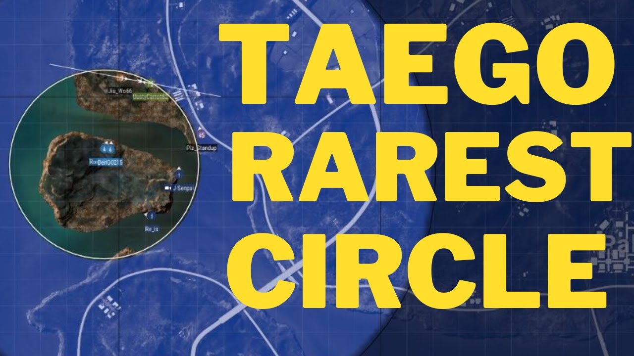 PUBG: Legendary Final Circle in Taego (New Map) - YouTube
