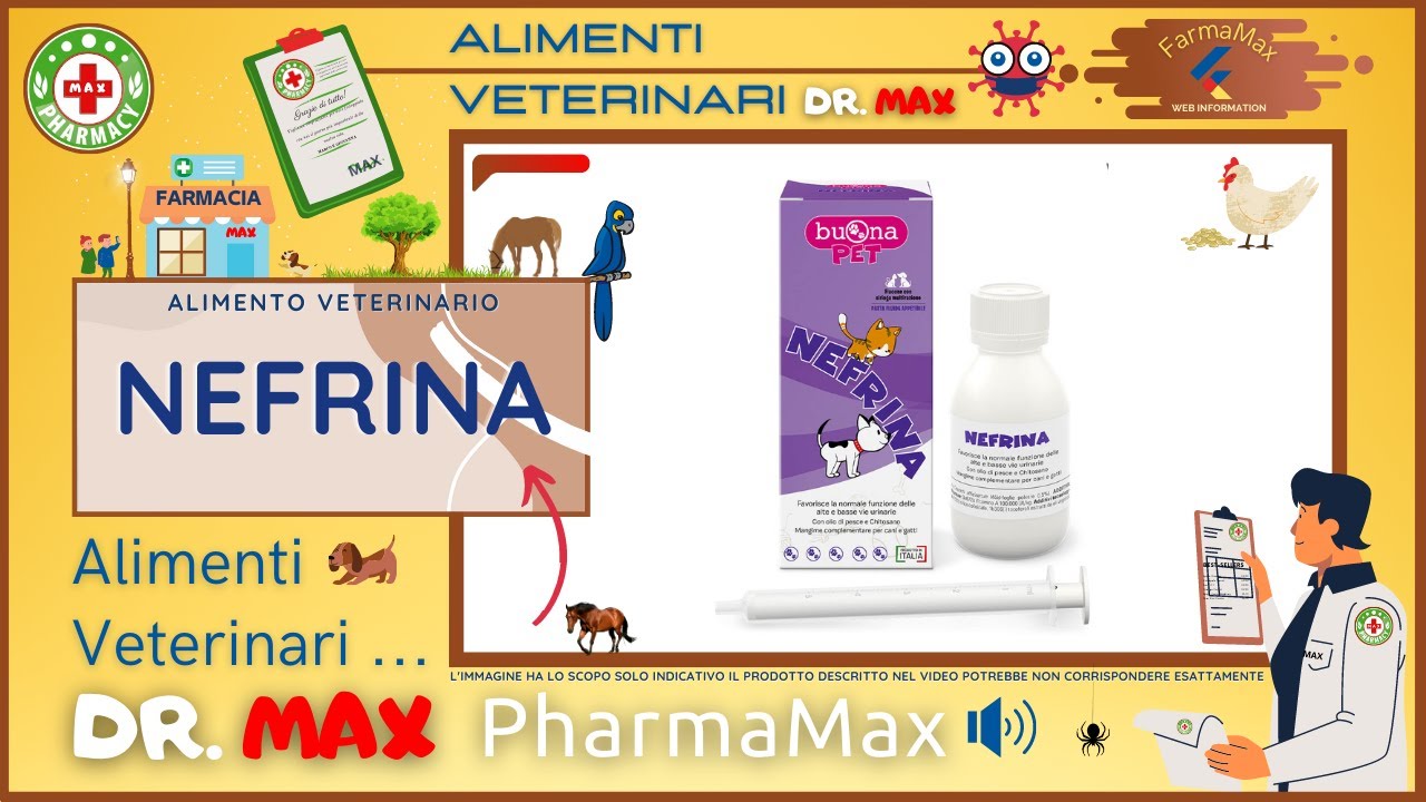 🍪 NEFRINA Alimento Veterinario a cosa serve ? - Foglietto Illustrativo ...