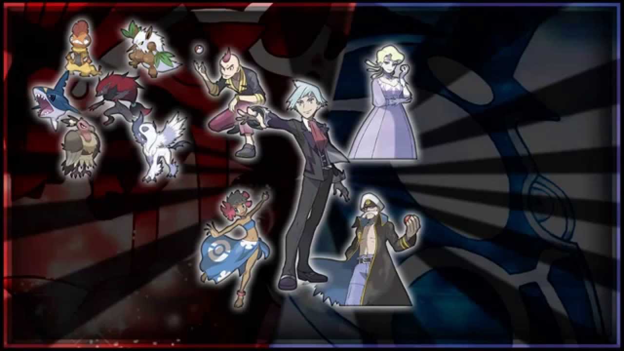 Pokémon Omega Ruby and Alpha Sapphire Elite Four and Champion Team ...