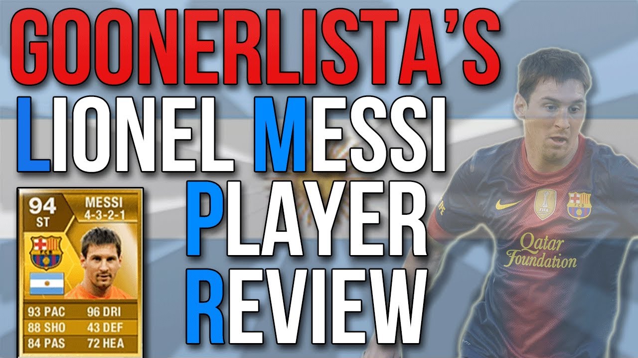 Fifa 13 Ultimate Team - Lionel Messi 94 Player Review - An In Depth ...